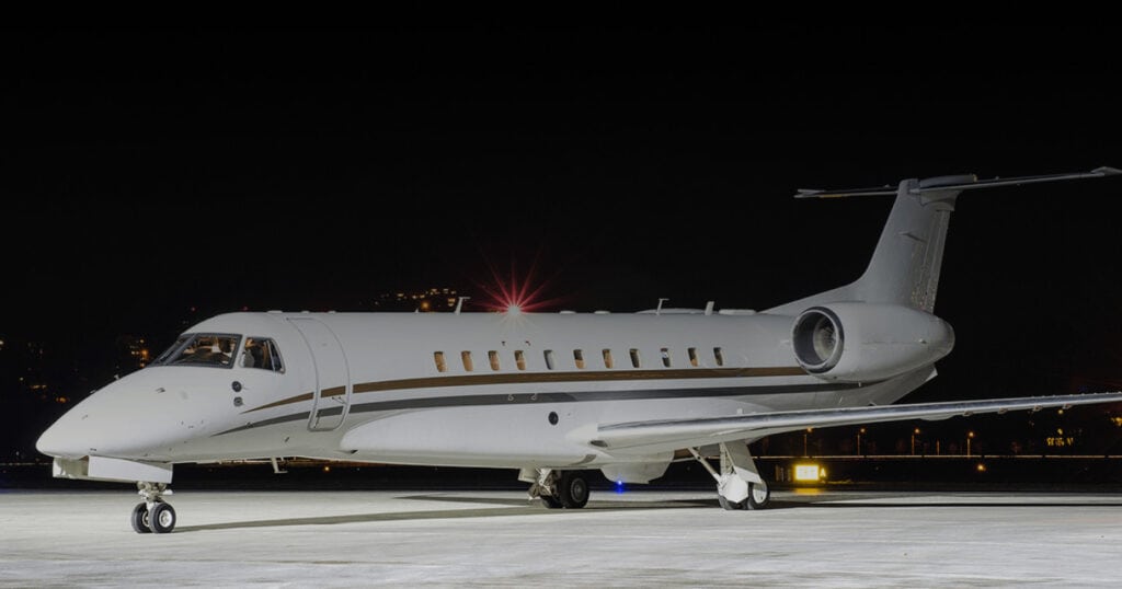 Legacy 650 Private Jet Charter | BitLux